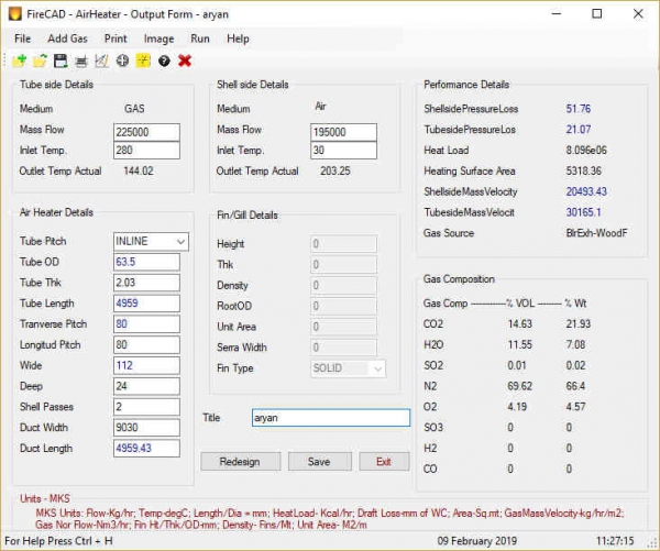 Boiler Design: Software for Coal,Wood,bagasse,oil,Gas boilers of Water ...