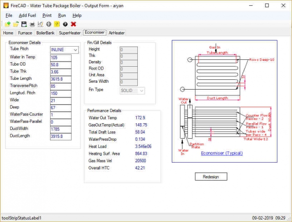 Water Tube Boiler Design : For Water Tube Package Boilers with Natural ...