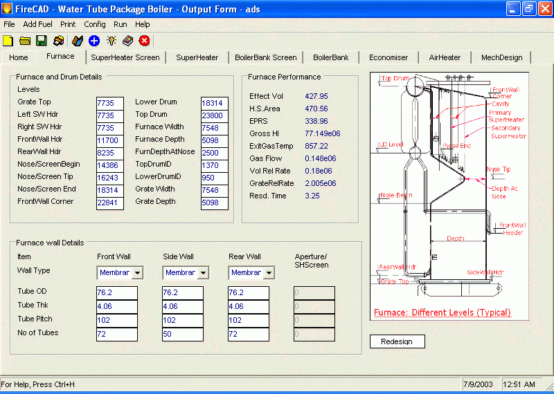 Home-New - FireCAD Technologies : Boiler Design Software