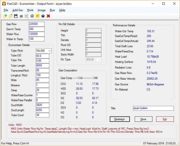 Boiler Design: Software for Coal,Wood,bagasse,oil,Gas boilers of Water ...